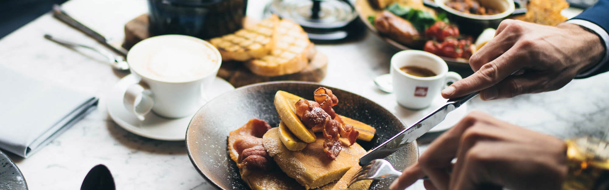 The Lampery's Signature Buttermilk Pancakes | Apex Hotels